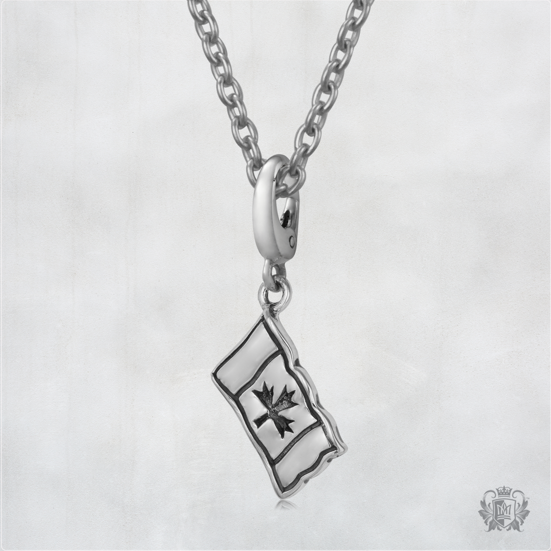 Canadian Flag Charm – Metalsmiths Sterling