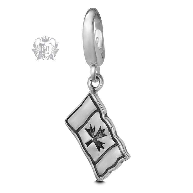 Canadian Flag Charm – Metalsmiths Sterling