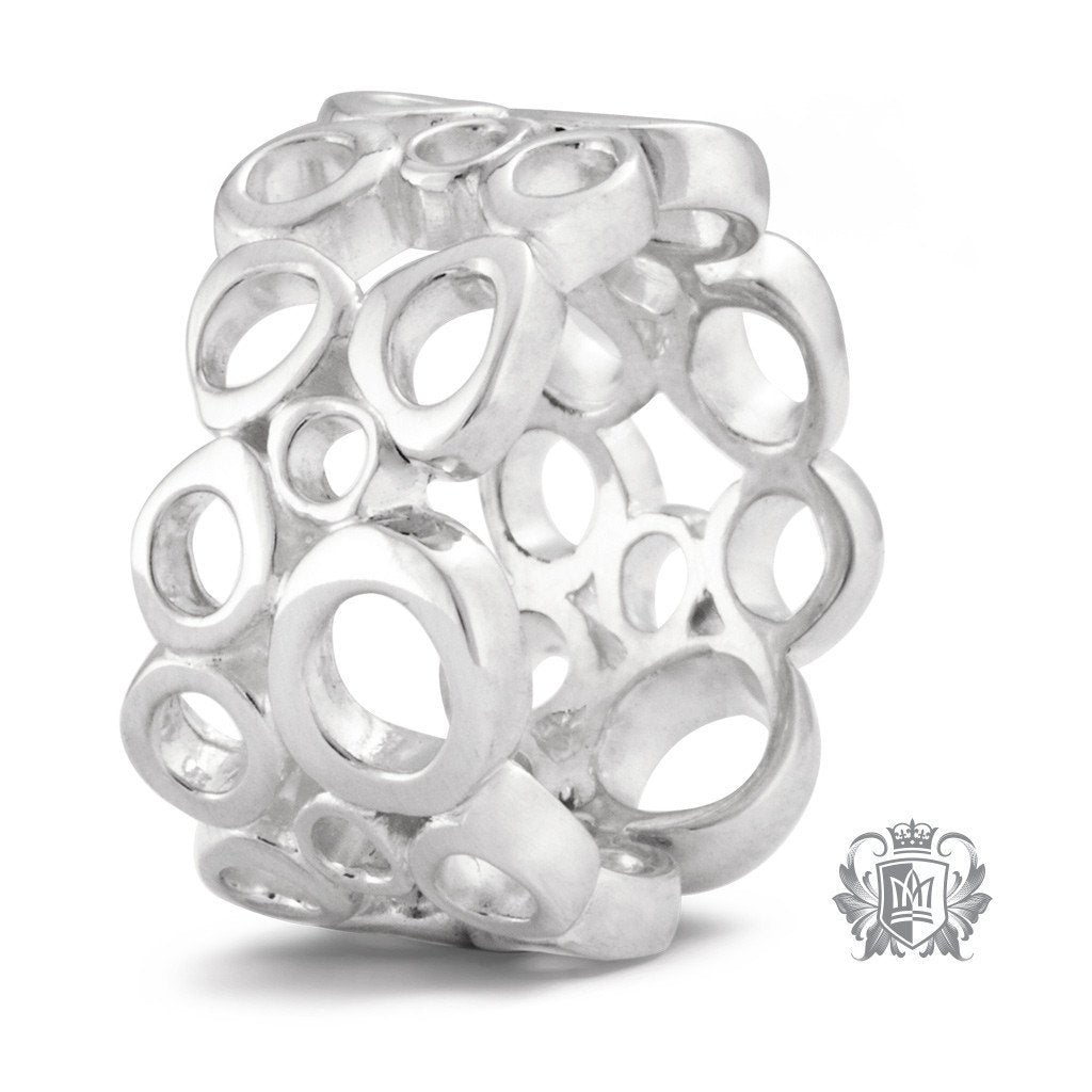 Water Drop Ring | Modern Sterling Silver Jewelry – Metalsmiths Sterling