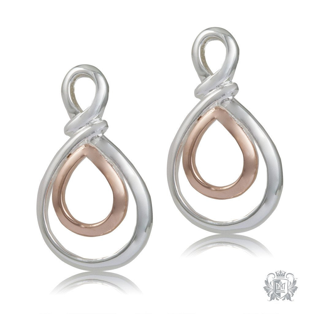 Golden Loop Earrings – Metalsmiths Sterling