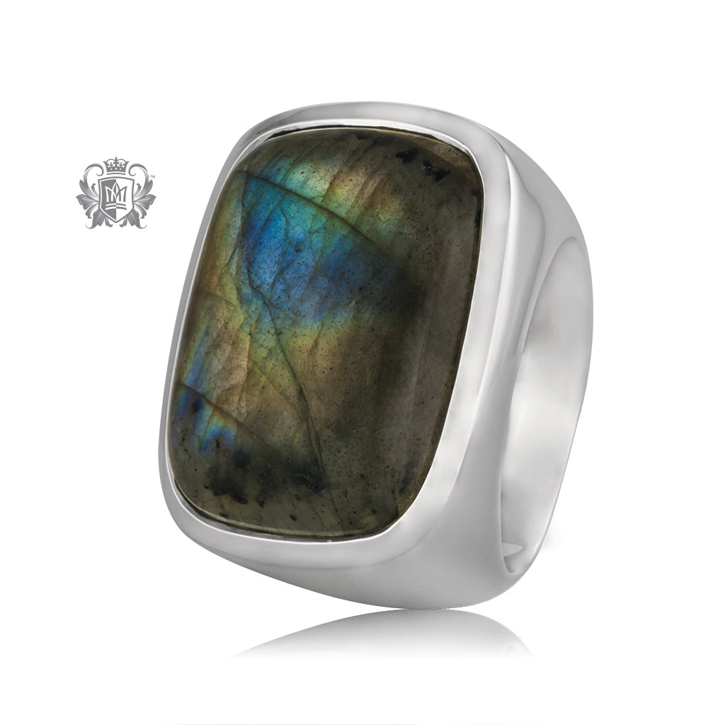 Landscape Rectangular Ring – Metalsmiths Sterling